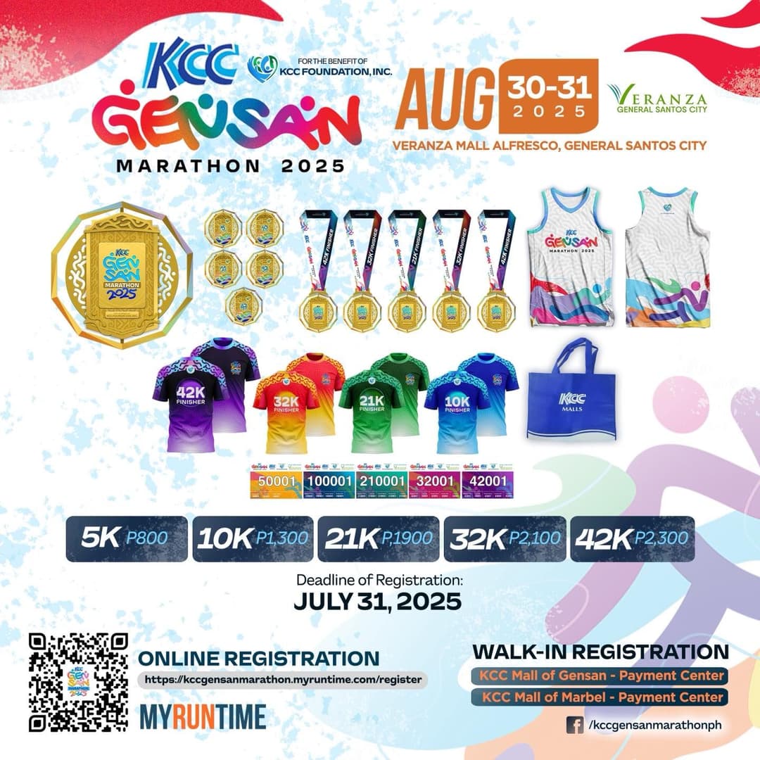 KCC Gensan Marathon 2025 | 2025